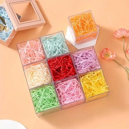 Shredded paper filling | Huefiller Shredded paper for Gifting